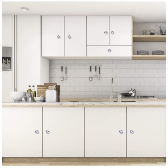 Accessories | 1pcs Crystal Glass Diamond Cabinet Knobs | Poshmark